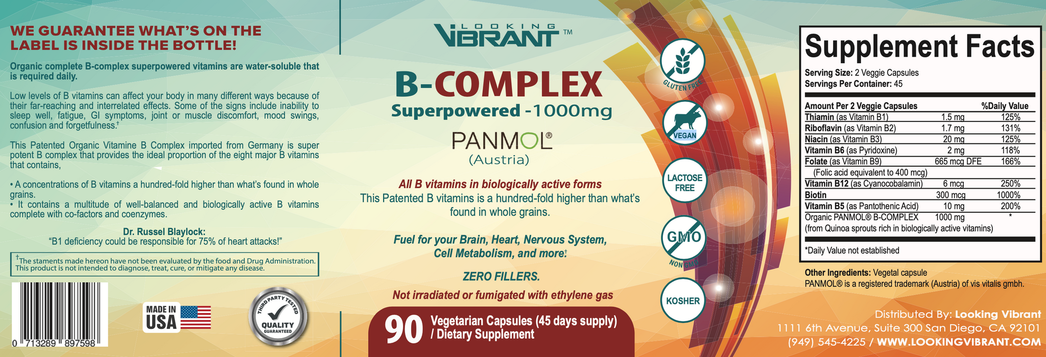 B complex organic – lookingvibrantcom